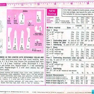 1960s Simplicity 7851 UNUSED Vintage Sewing Pattern Princess Dress, A ...