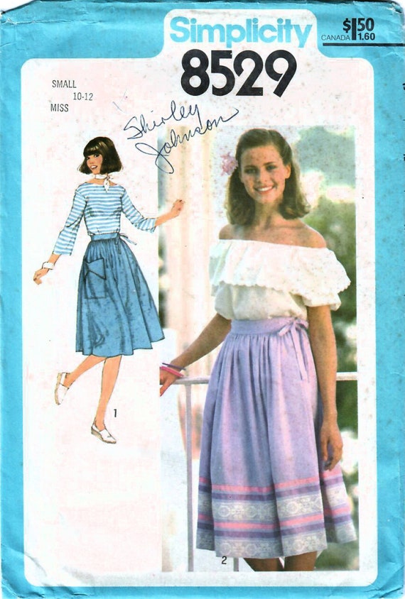 1970s Simplicity 8529 UNCUT Vintage Sewing Pattern Misses | Etsy