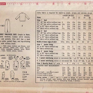 1950s Simplicity 2637 Vintage Sewing Pattern Junior and Misses Pencil ...