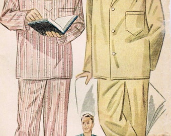 1980s Simplicity 6630 UNCUT Vintage Sewing Pattern Men's Casual Shirt ...