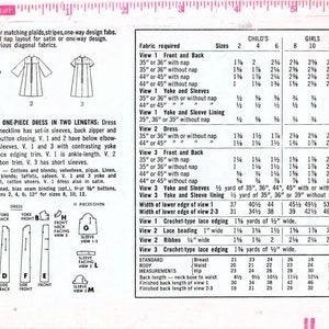 1960s Simplicity 6996 Vintage Sewing Pattern Yoked Dress, Evening Dress ...