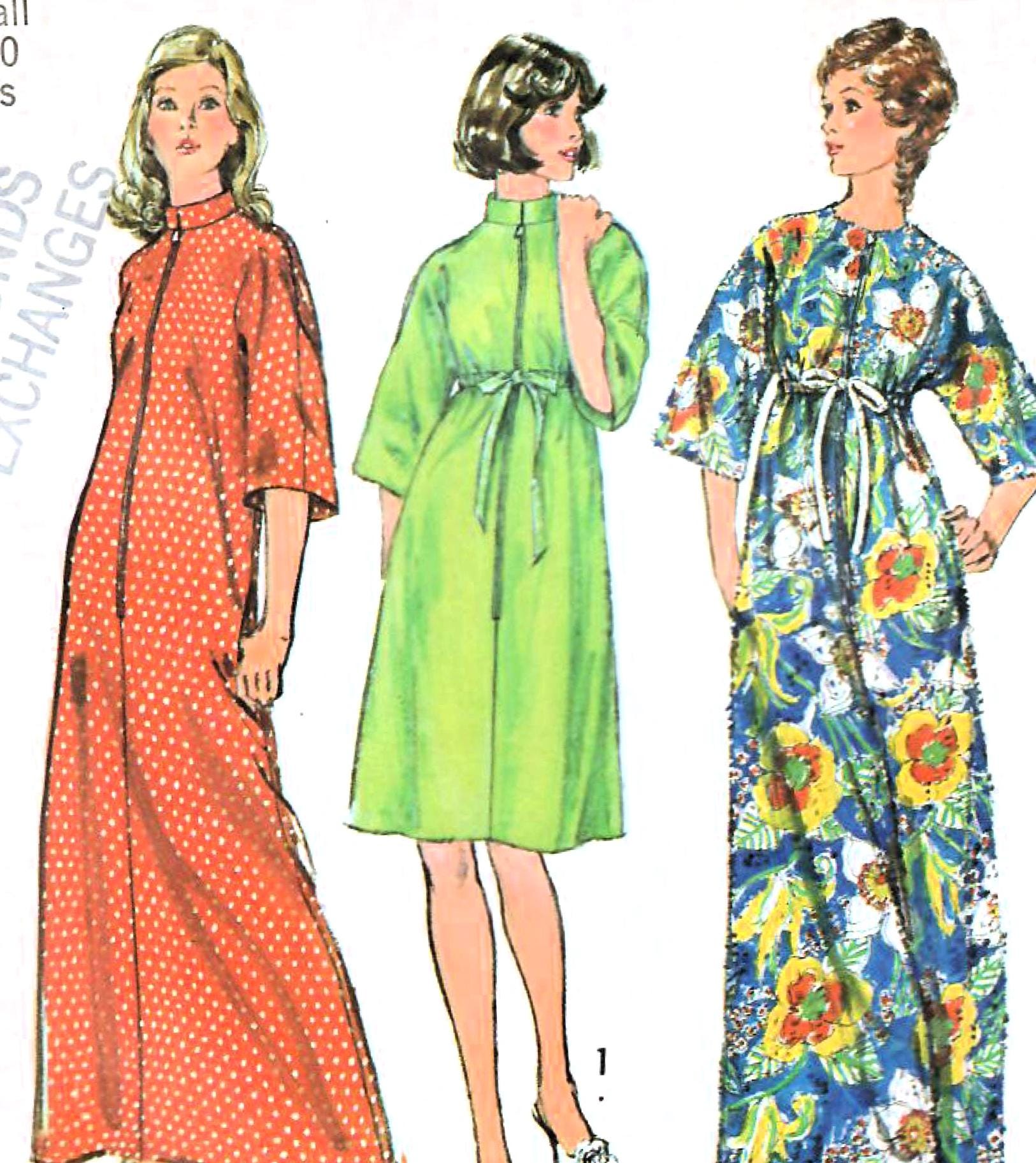 1970s Simplicity 6048 UNCUT Vintage Sewing Pattern Misses Women Jiffy ...