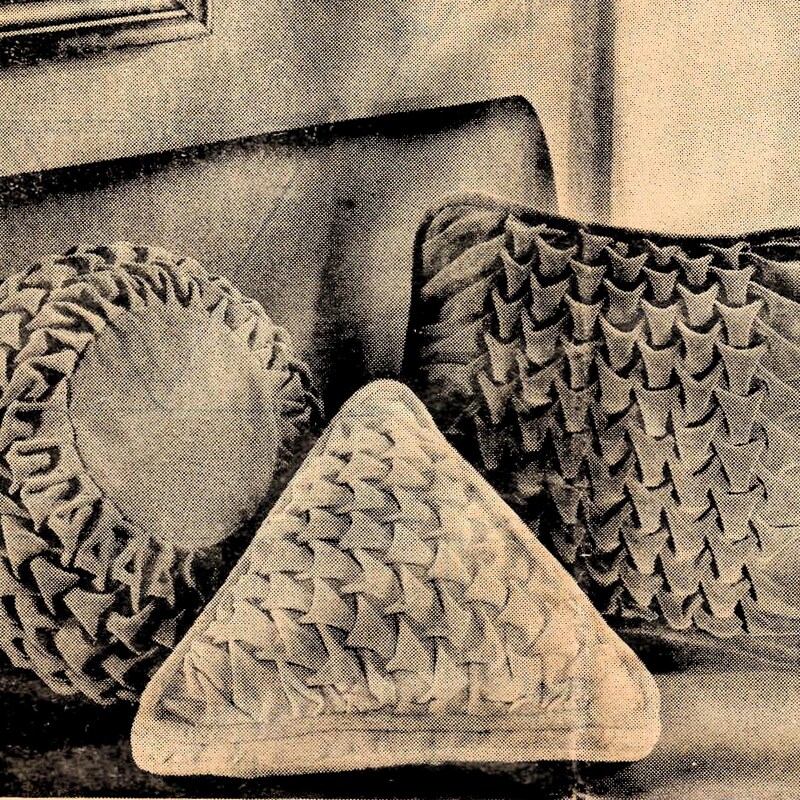 Smocked Pillow - Etsy