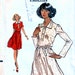 1970s Vogue 8685 Vintage Sewing Pattern Shirtwaist Dress, Casual Dress ...