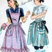 1940s Simplicity 2295 UNCUT Vintage Sewing Pattern Misses Full Apron ...