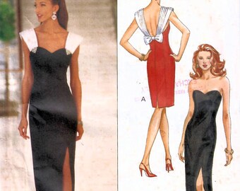 Strapless Dress Sewing Pattern - Etsy