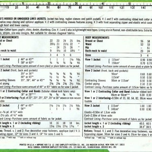 1980s Simplicity 9819 UNCUT Vintage Sewing Pattern Child Boy Girl ...