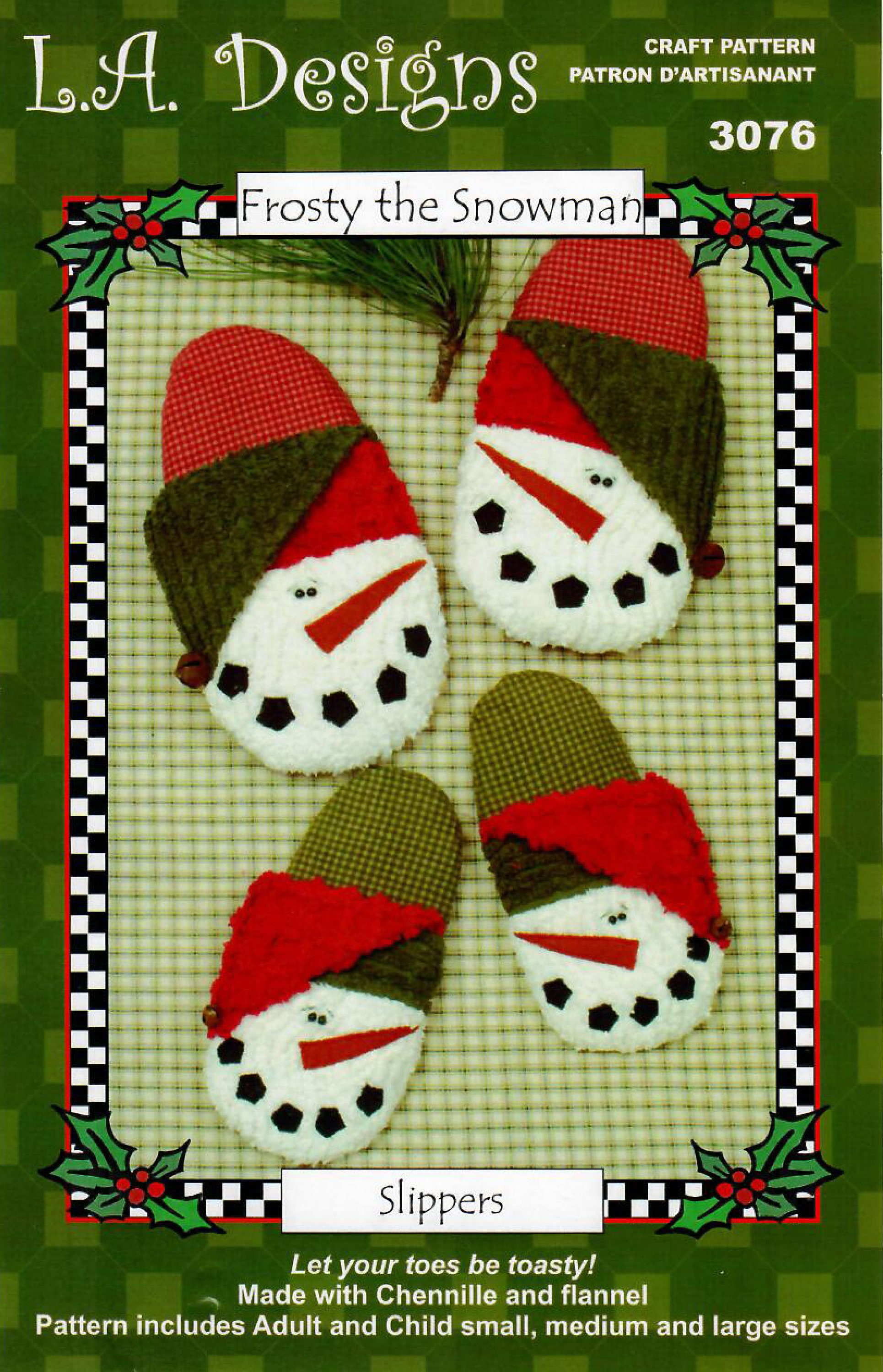 2000s LA Designs 3076 UNCUT Craft Pattern Frosty the Snowman | Etsy