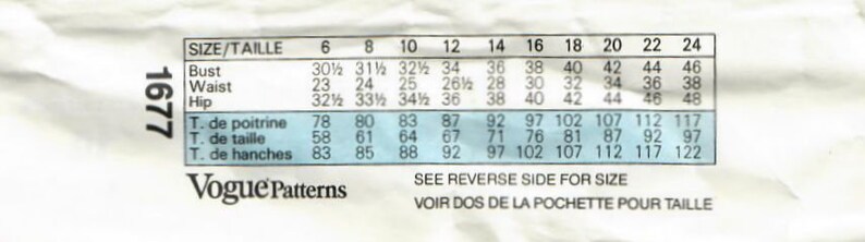 1980s Vogue 1677 UNCUT Vintage Sewing Pattern Misses Bridal | Etsy