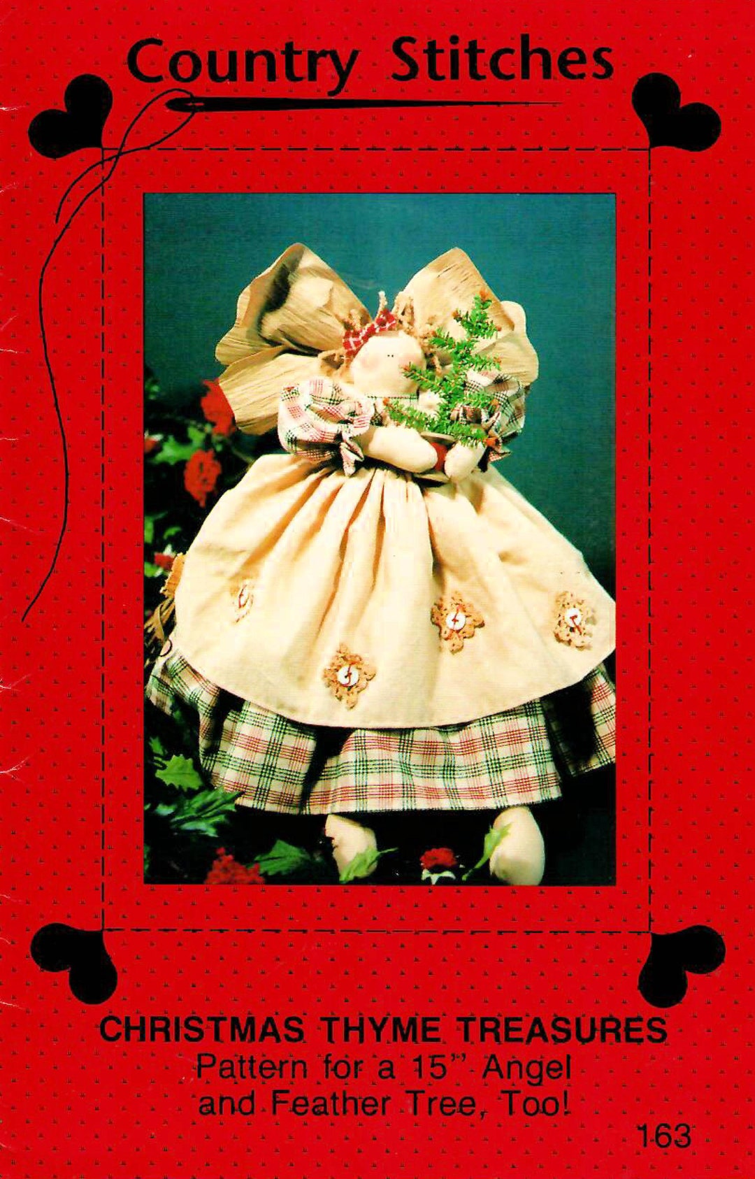 1990s Country Stitches 163 UNCUT Vintage Craft Pattern Christmas Thyme ...