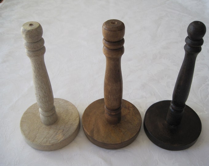 Wood String Holder, Wood Twine Holder, Wooden String Holder, Wooden Twine Holder, Wood Spindle ...