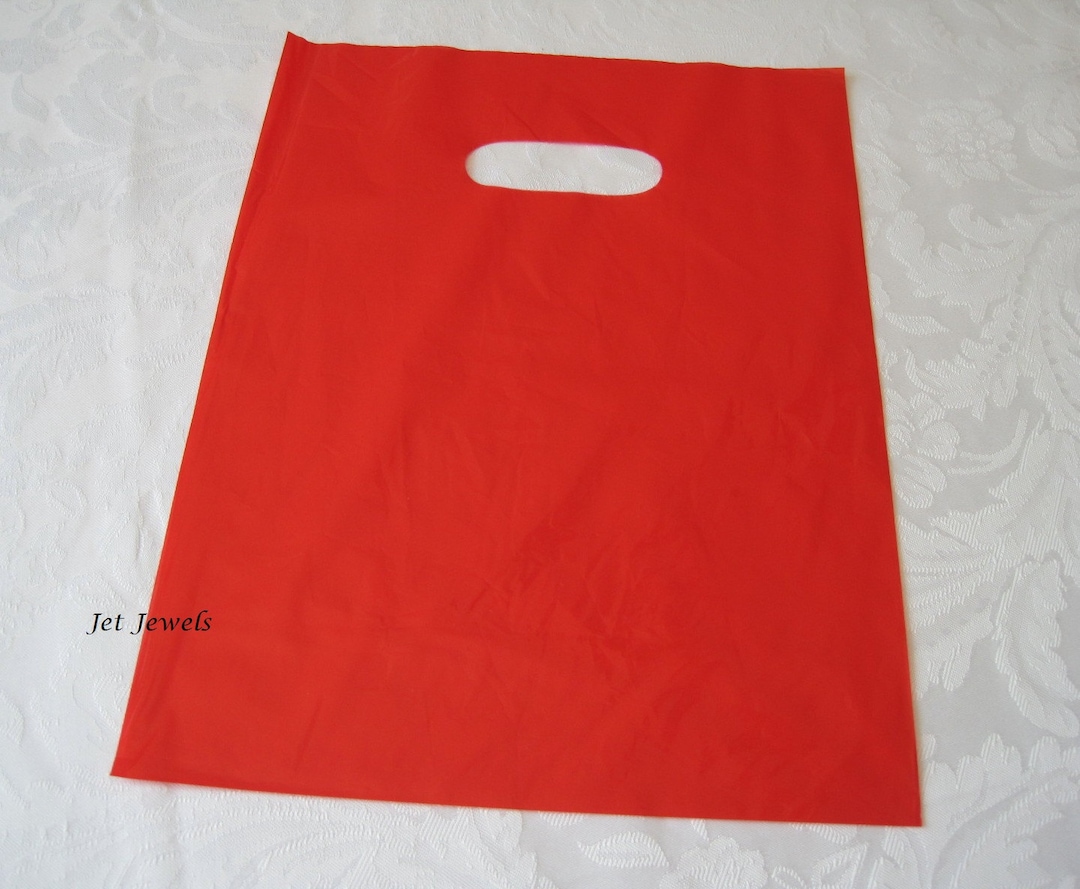 Red Plastic Bags, Plastic Shopping Bag, Plastic Gift Bags, T-shirt Bag ...