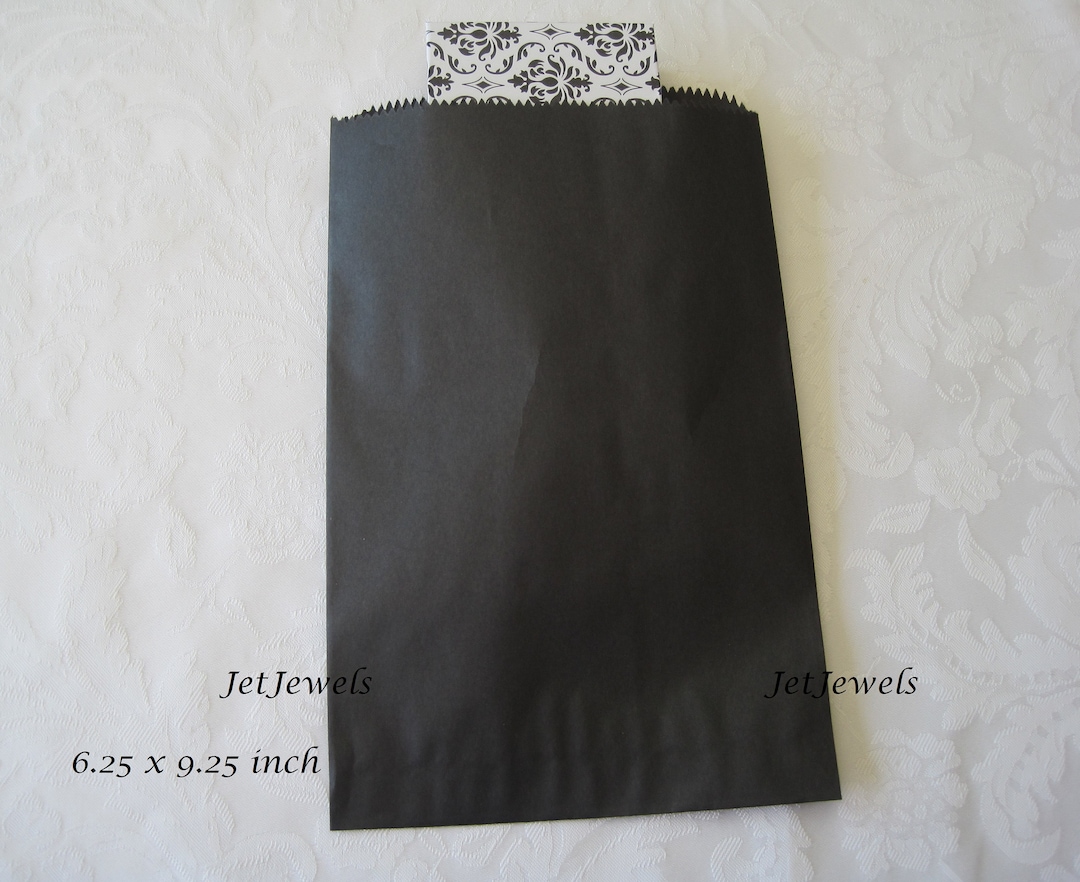 Black Paper Bags, Shopping Bags, Paper Gift Bag, Kraft Paper Bags ...