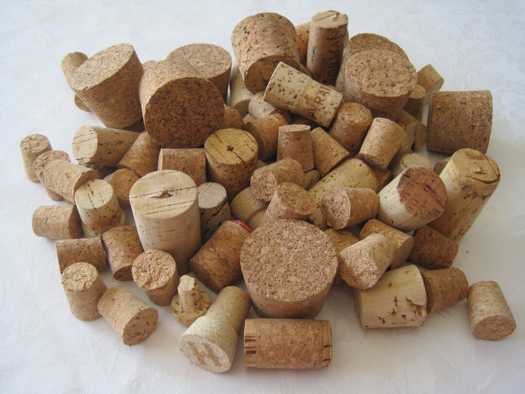 74 Wine Corks, Cork, Used Recycled Wine Corks, All Natural Corks, Wine ...