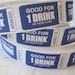 Drink Tickets, Good for One Drink, Wedding Reception, Free Drink Ticket ...