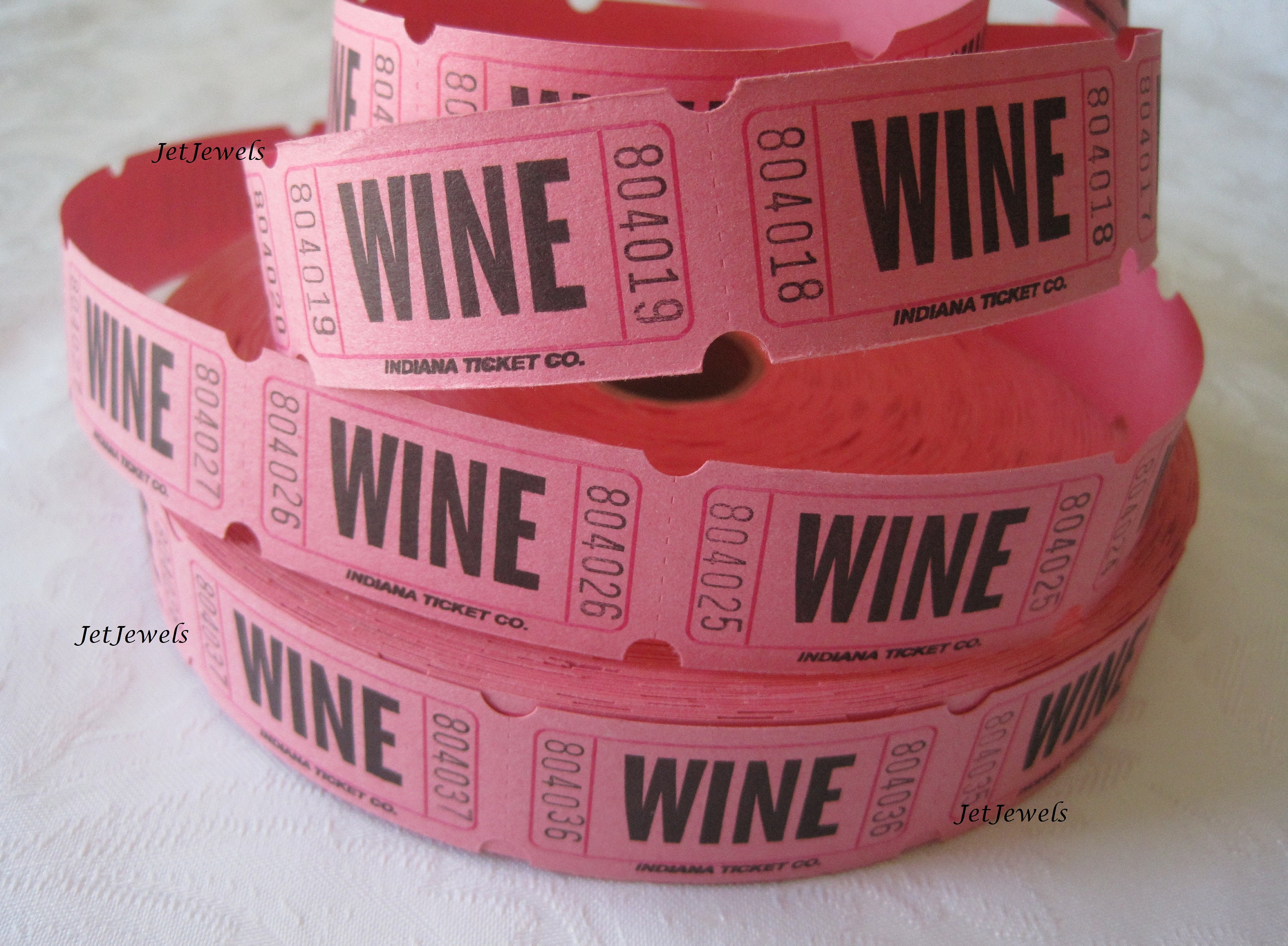 100 Drink Tickets, Wine Drink Ticket, Wedding Reception, Wine Wedding ...