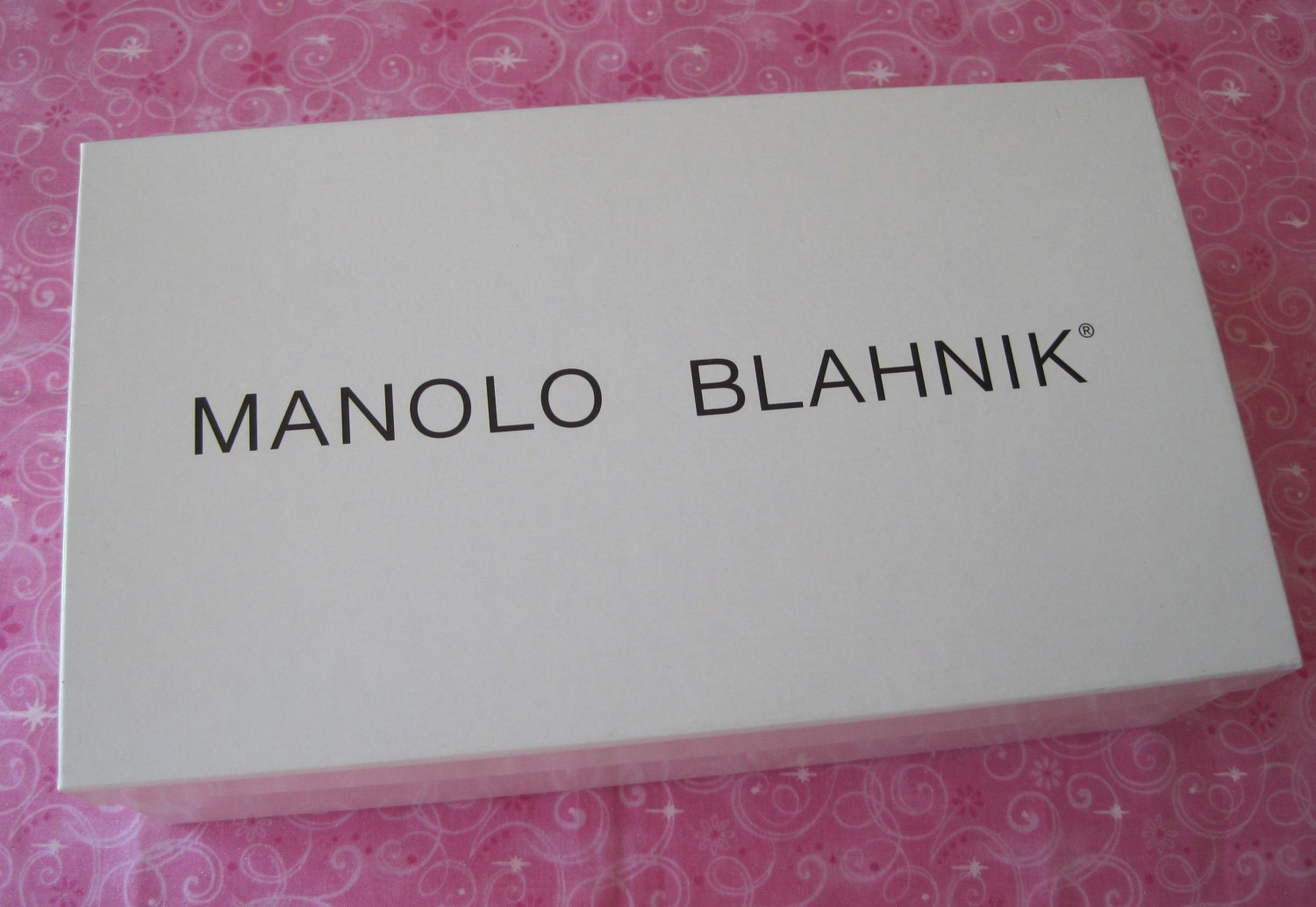 Manolo Blahnik Shoe Box