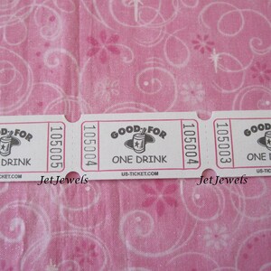 150 Drink Tickets, Good for One Drink, Free Drink Ticket, Wedding ...