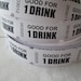 Drink Tickets, Good for One Drink, Wedding Party Reception, Host Bar ...