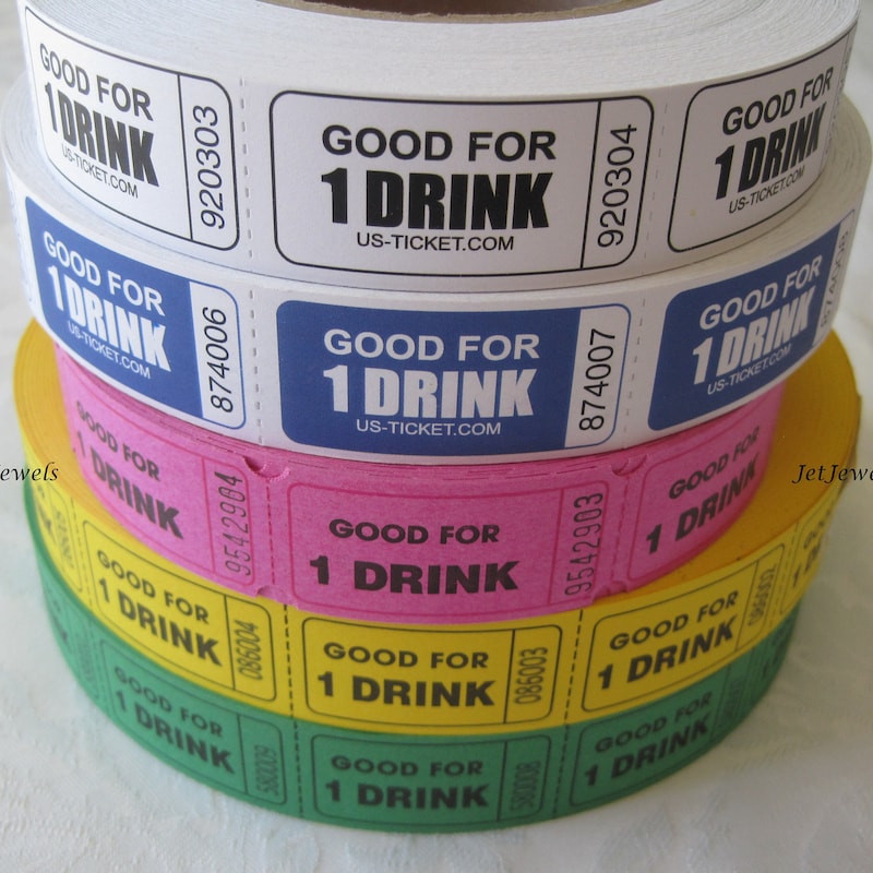 Drink Tickets - Etsy