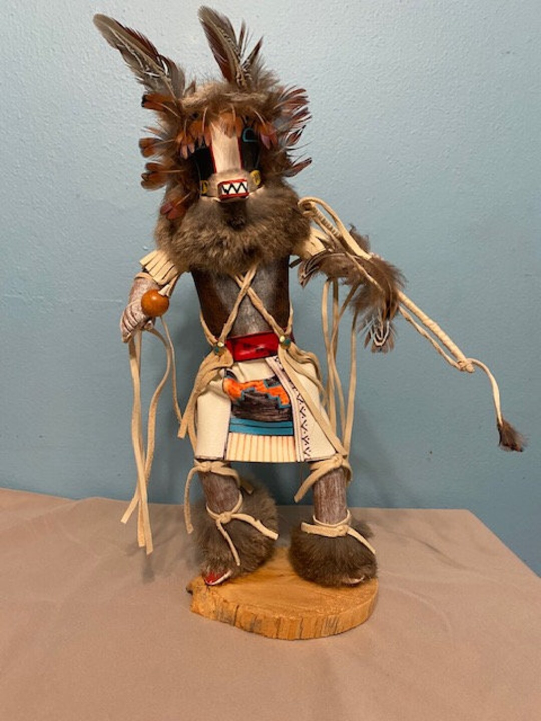 Hopi Carved Badger Traditional Powerful Healer Katsina/kachina Doll - Etsy