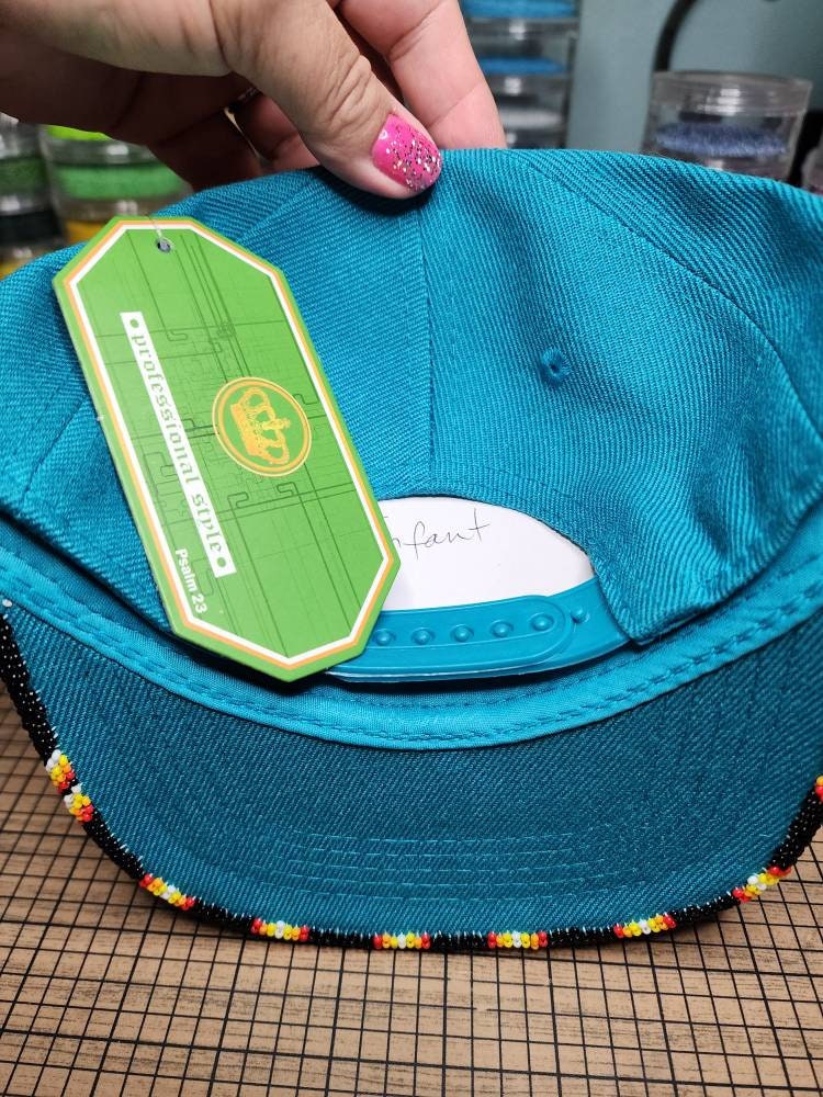 INFANT SIZE Beaded Hat Native Pride - Etsy