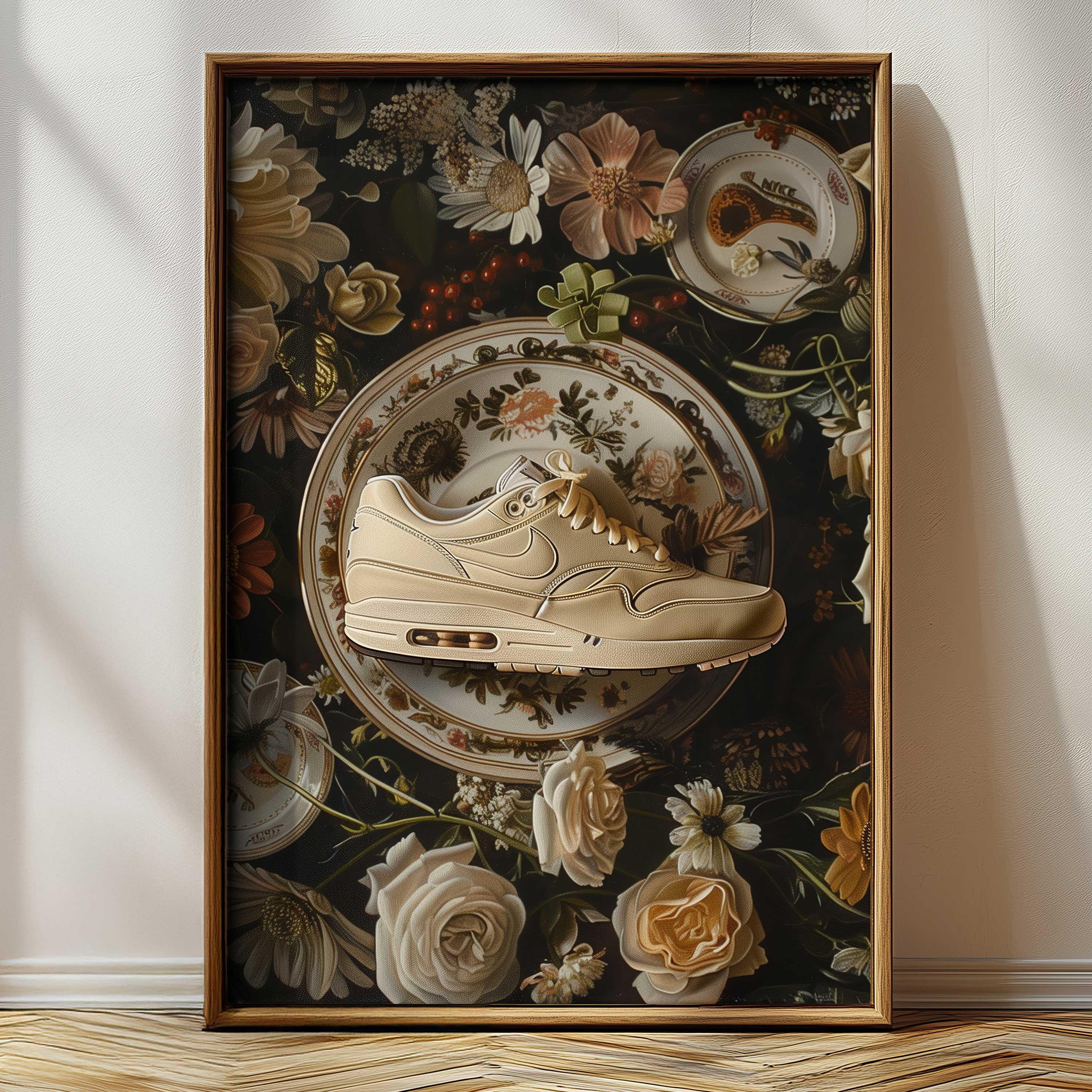 Nike Air Max Floral Art, Sneaker Head, Snkr, Vintage Nike Art ...