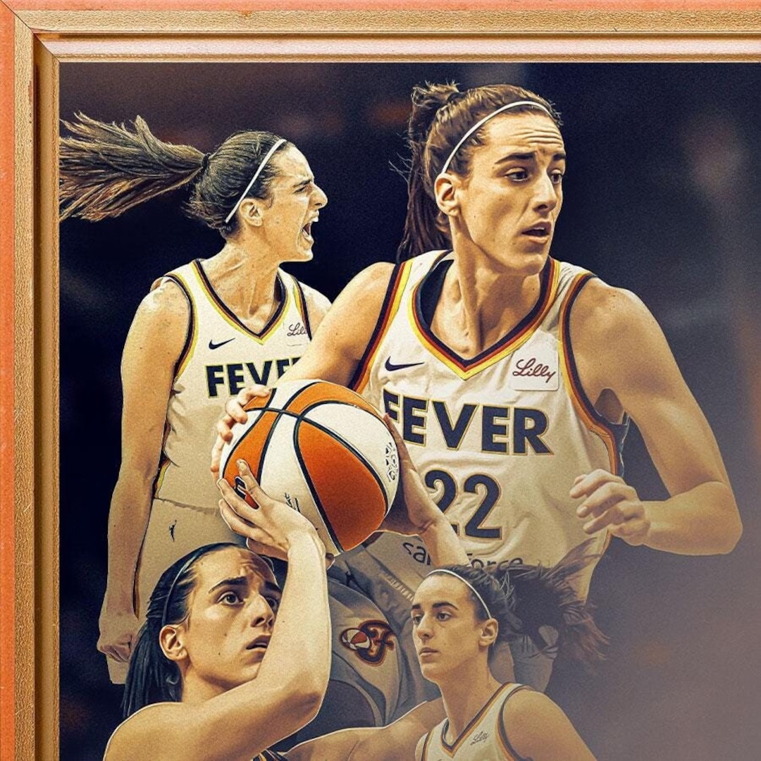 Caitlin Clark Poster, WNBA Poster, Sports Poster, WNBA Fans, Basketball ...