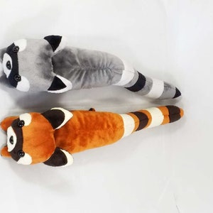Raccoon & Red Panda Shoulder Pets - Etsy