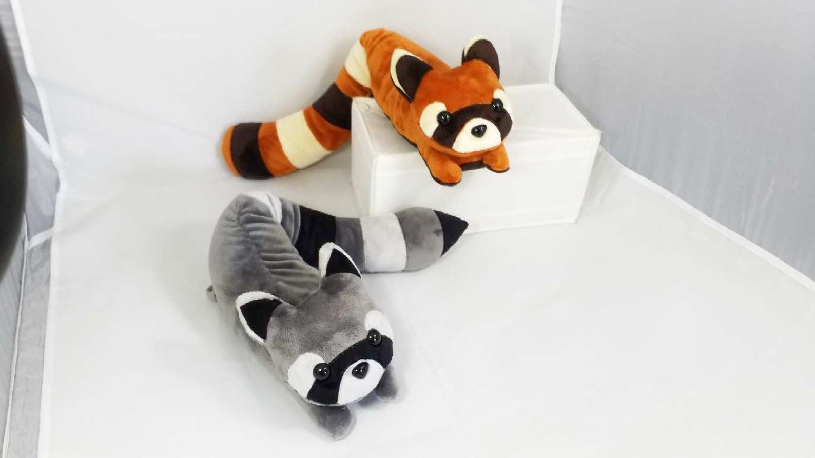 Raccoon & Red Panda Shoulder Pets - Etsy