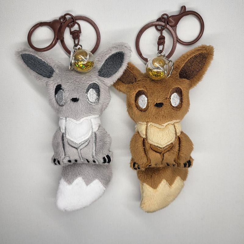 Eevee Metal Keychain - Etsy