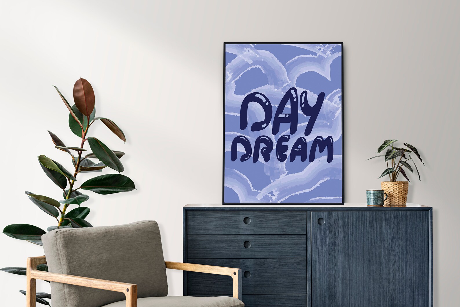 Creative Poster Daydream, Printable Digital Wall Art, Decoration Poster ...