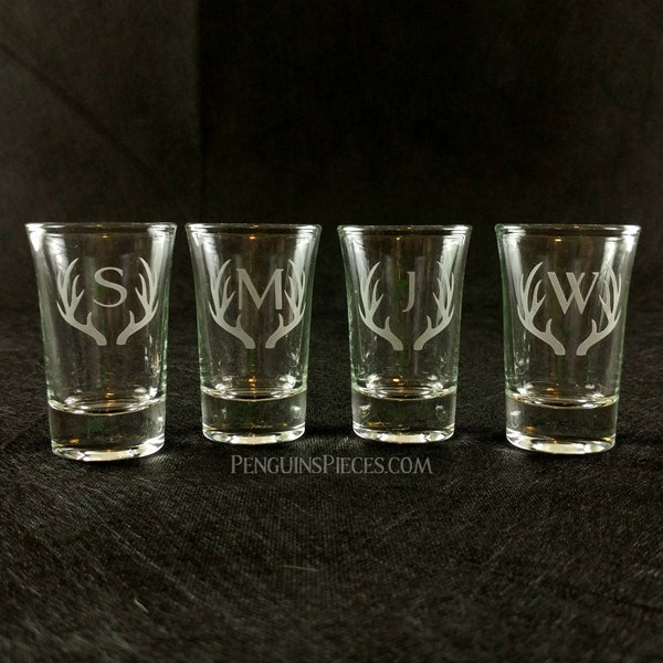Etched Shot Glass - Etsy