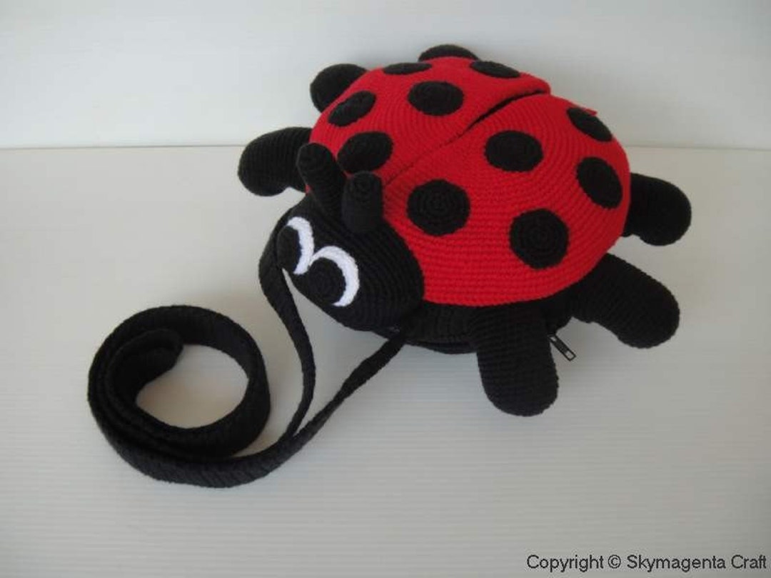 Crochet Pattern - LADYBUG Sling Bag - PDF (00454) - Etsy
