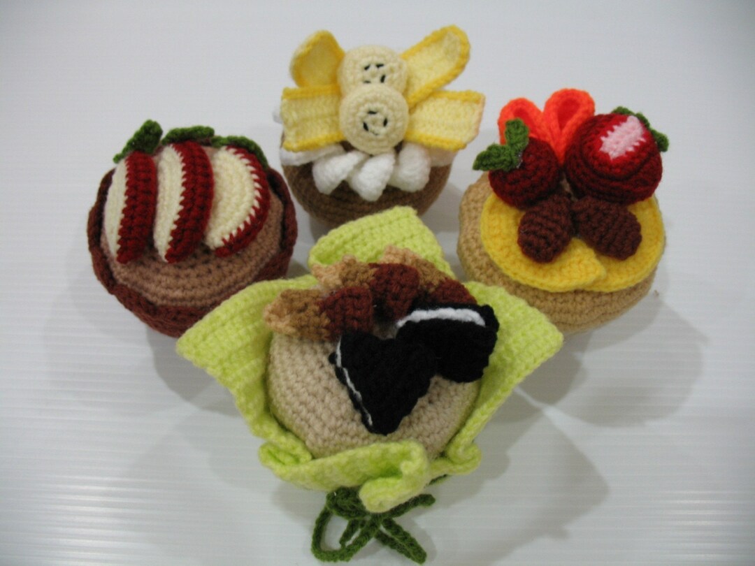 Crochet Pattern - Delicious MUFFIN - Play Food/toys -PDF (00445) - Etsy