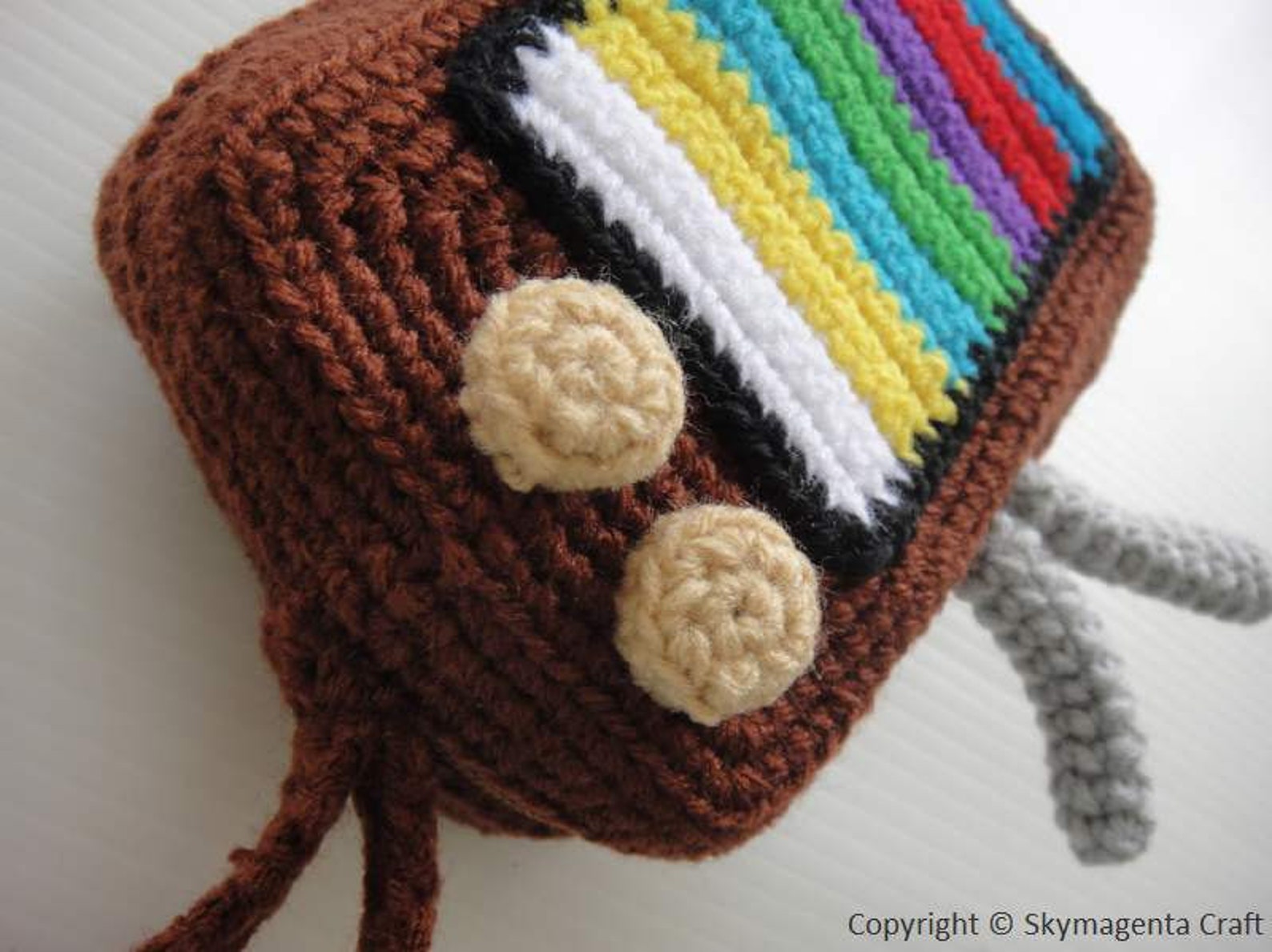 Crochet Pattern VINTAGE TELEVISION PURSE for Cell Phone / Money ...