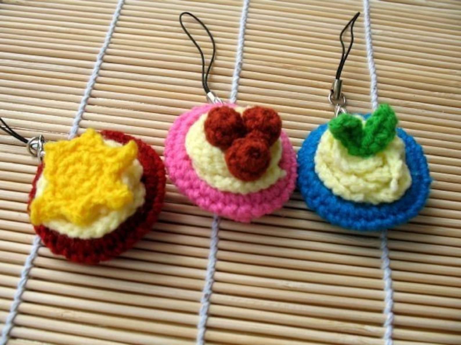 Miniature Crochet Pattern NOODLES AND SPAGHETTI Cell Phone - Etsy