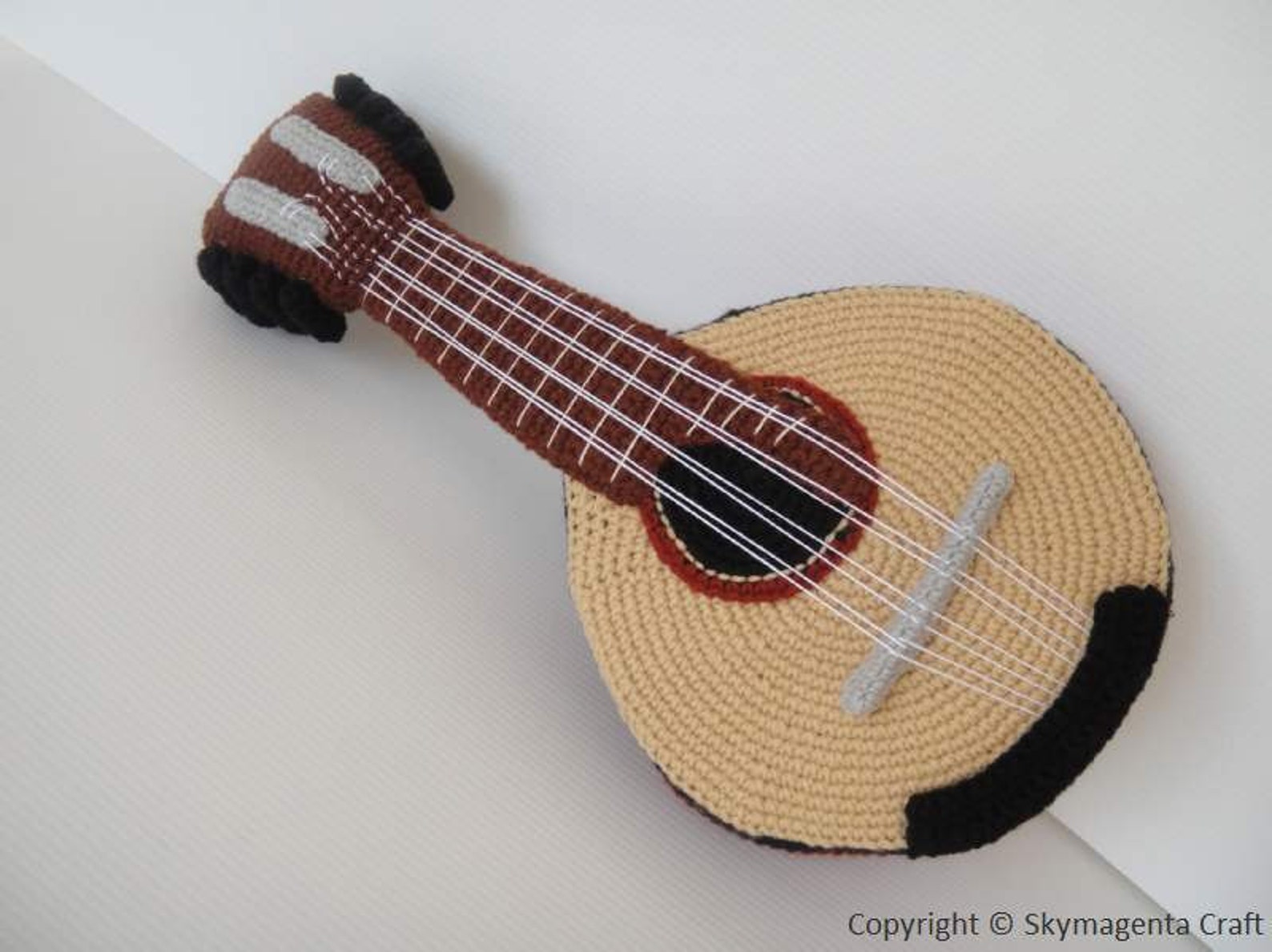 Crochet Pattern MANDOLIN in Pdf 00455 | Etsy