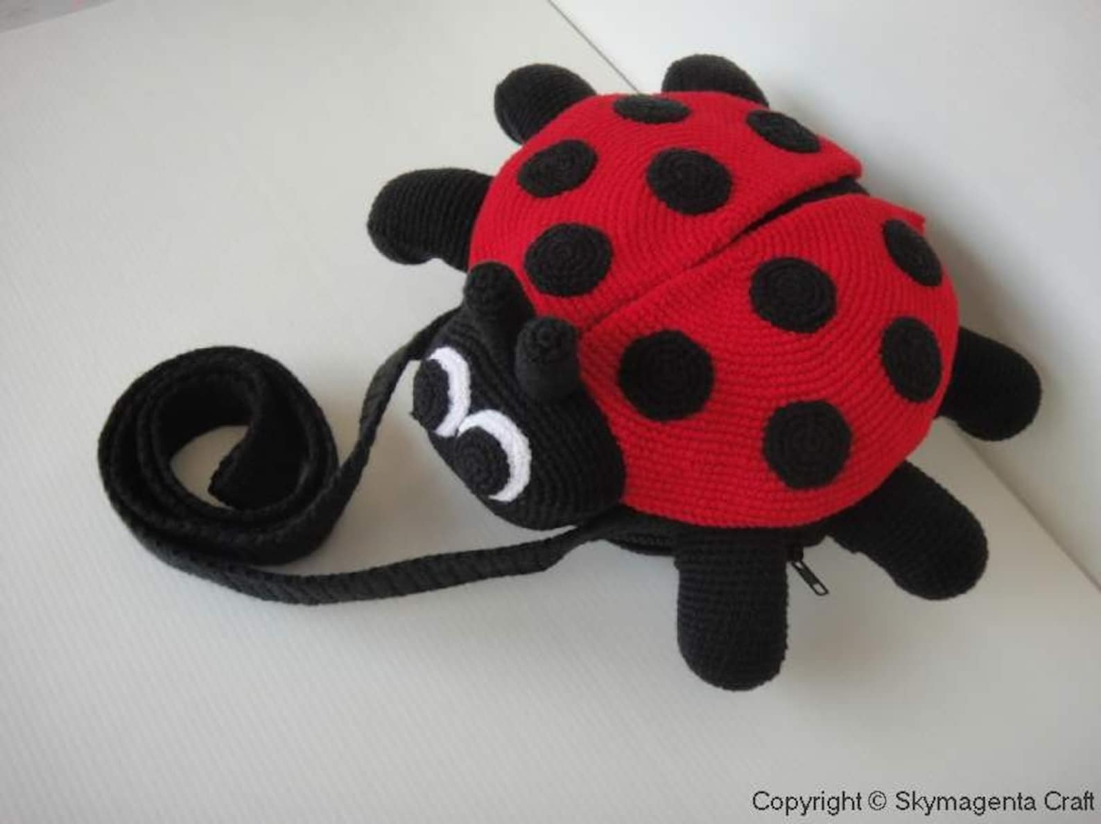 Crochet Pattern LADYBUG Sling Bag PDF 00454 - Etsy