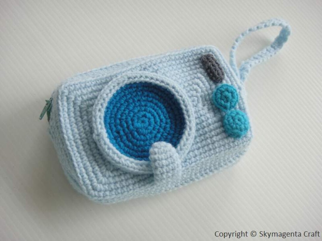 Crochet Pattern - WASHING MACHINE PURSE - for Cell Phone / Money ...