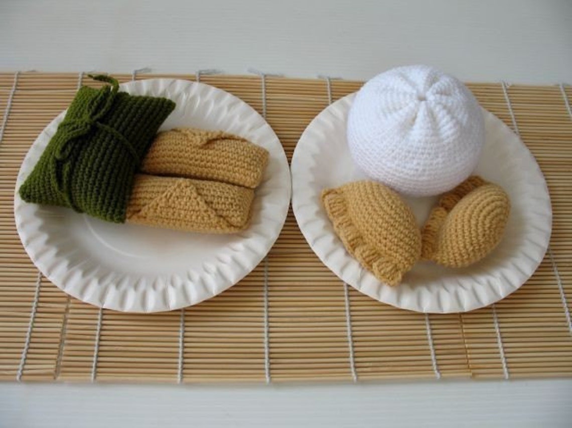 Crochet Pattern DIM SUM Toys / Playfood PDF 00443 | Etsy UK