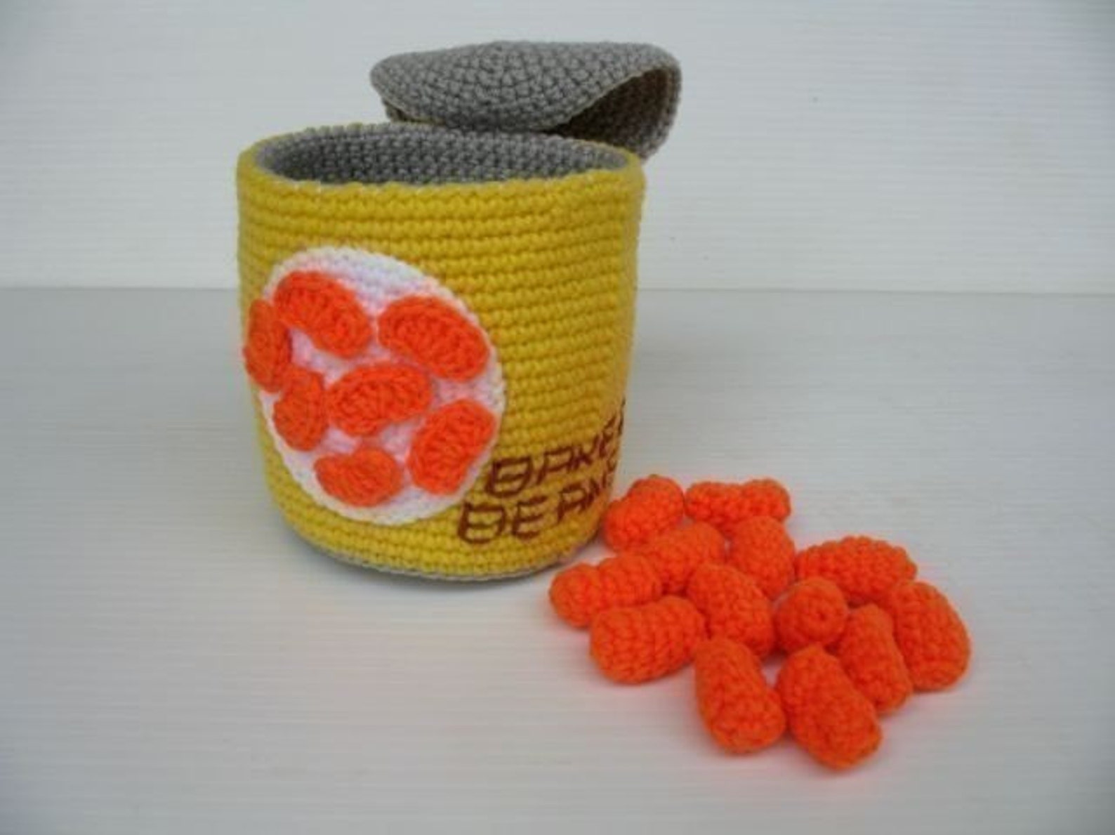 Crochet Pattern - CANNED FOOD- Toys / Playfood - PDF (00427) - Etsy UK