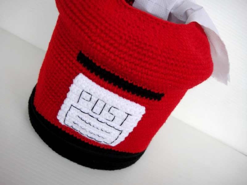 Crochet Pattern POST BOX Tissue Roll Holder PDF 00368 | Etsy