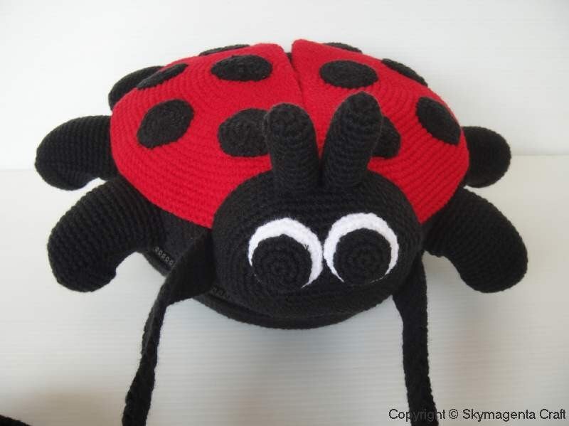 Crochet Pattern LADYBUG Sling Bag PDF 00454 - Etsy