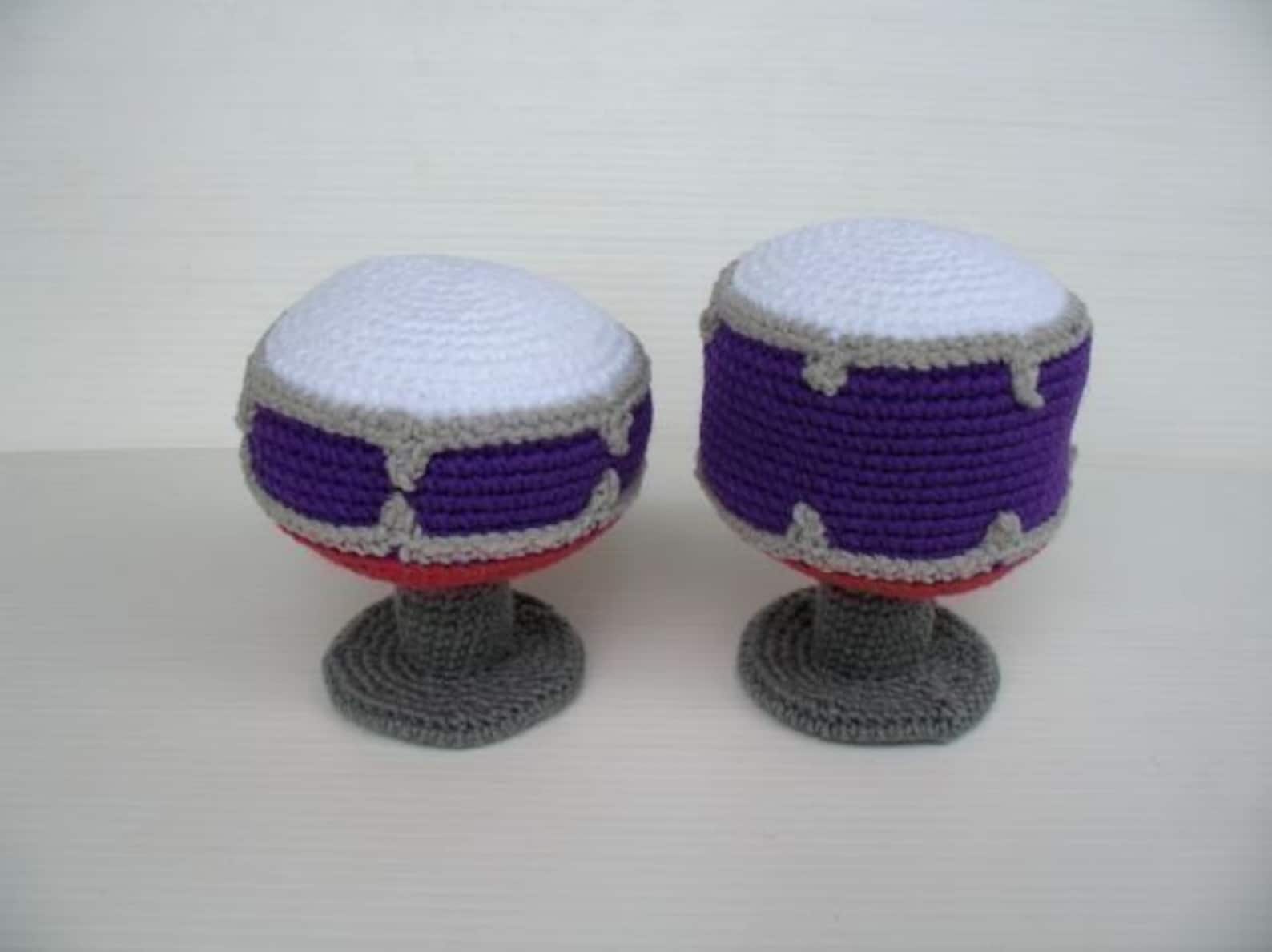 Crochet Pattern DRUM SET Toys PDF 00426 - Etsy