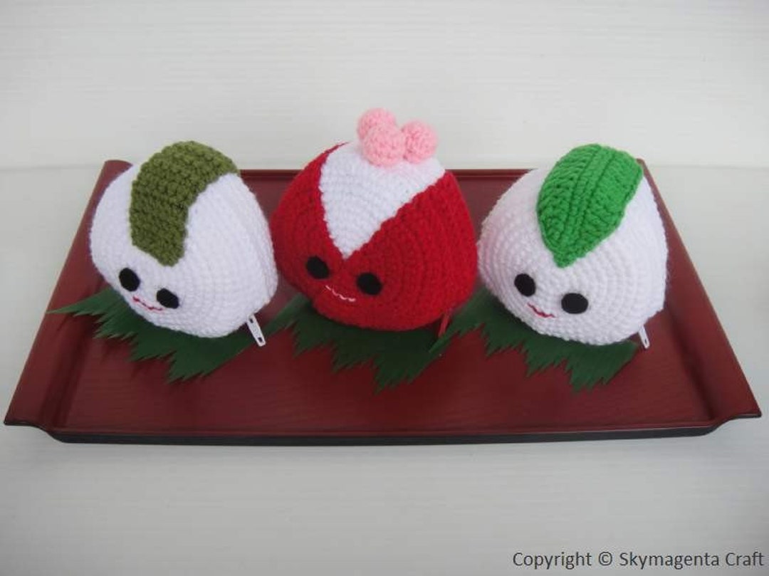 Crochet Pattern - ONIGIRI Purse 1 - PDF (00349) - Etsy