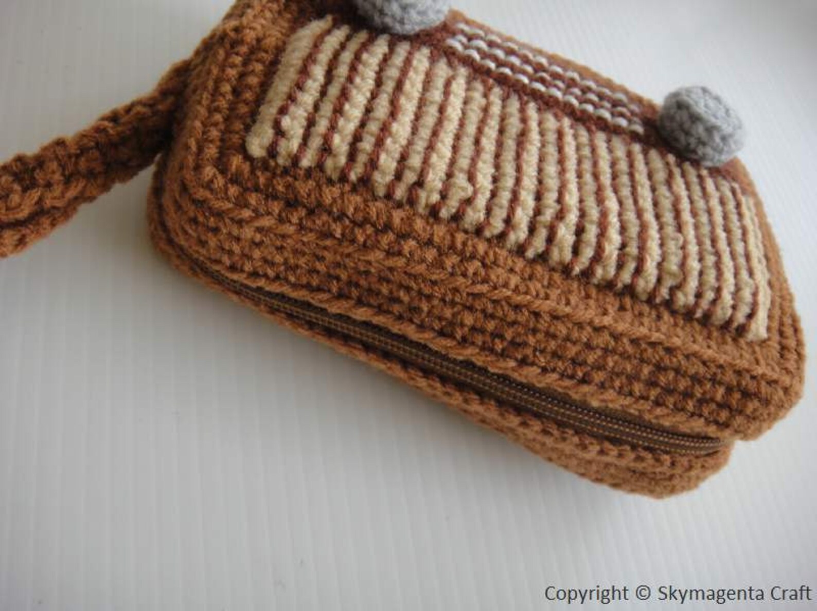 Crochet Pattern - VINTAGE RADIO PURSE - for Cell Phone / Money / Others ...