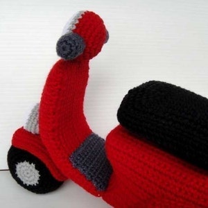 Crochet Pattern - SCOOTER - Toys - in PDF (00462) - Etsy