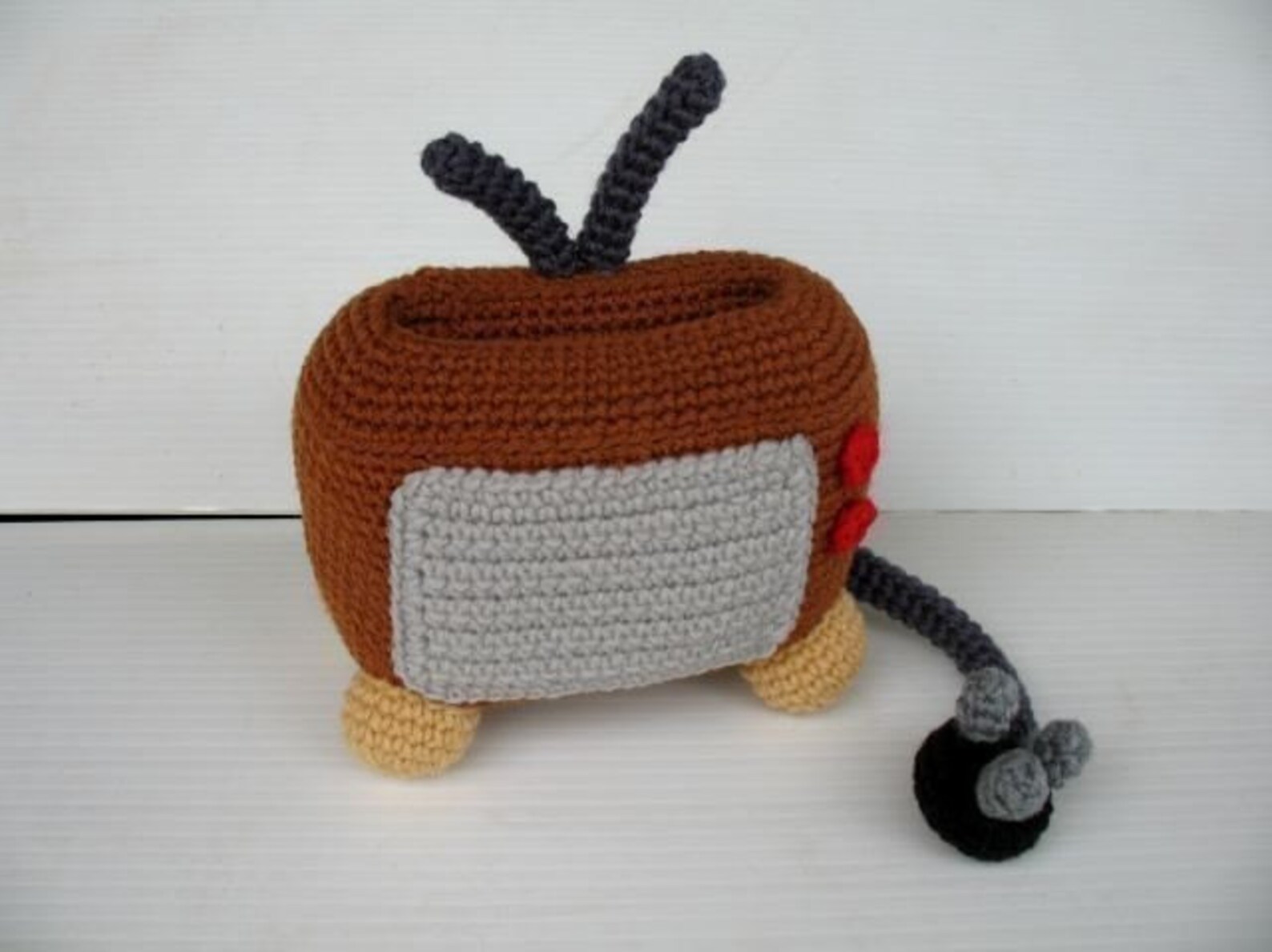Crochet Pattern - Cell Phone Holder - TELEVISION (00418) - Etsy