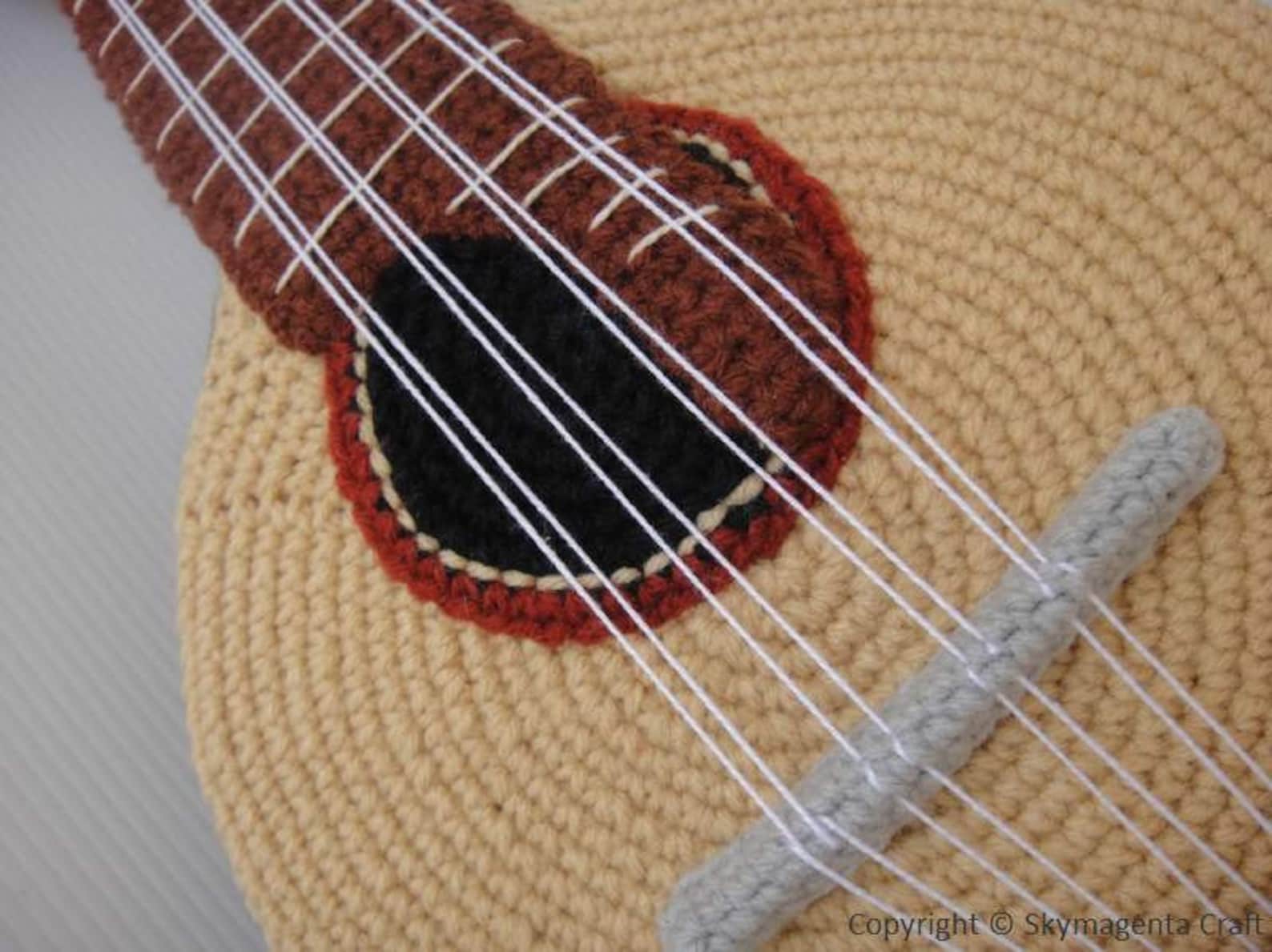 Crochet Pattern MANDOLIN in Pdf 00455 | Etsy